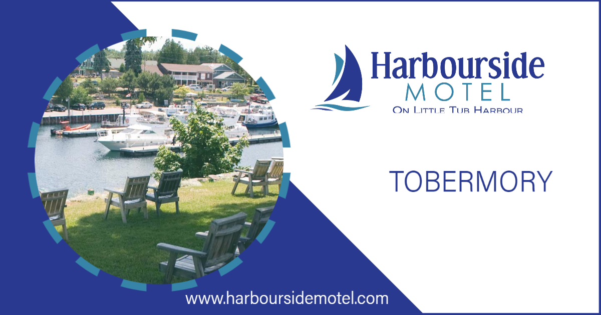Tobermory Waterfront Motel. Accommodations in Tobermory Ontario